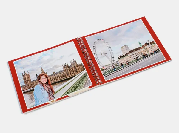 Spiral Photo Book Binding | Make A5 Size Photo Memory Book | myphotobook