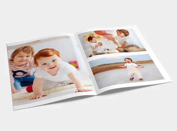 Custom Photo Books | A4 Portrait + Saddle Stitch Binding | myphotobook
